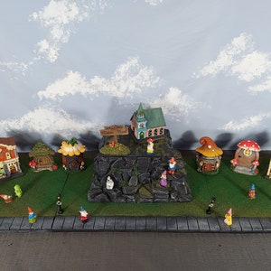 Spring/summer Village Display Platform for Lemax / Department 56 ...