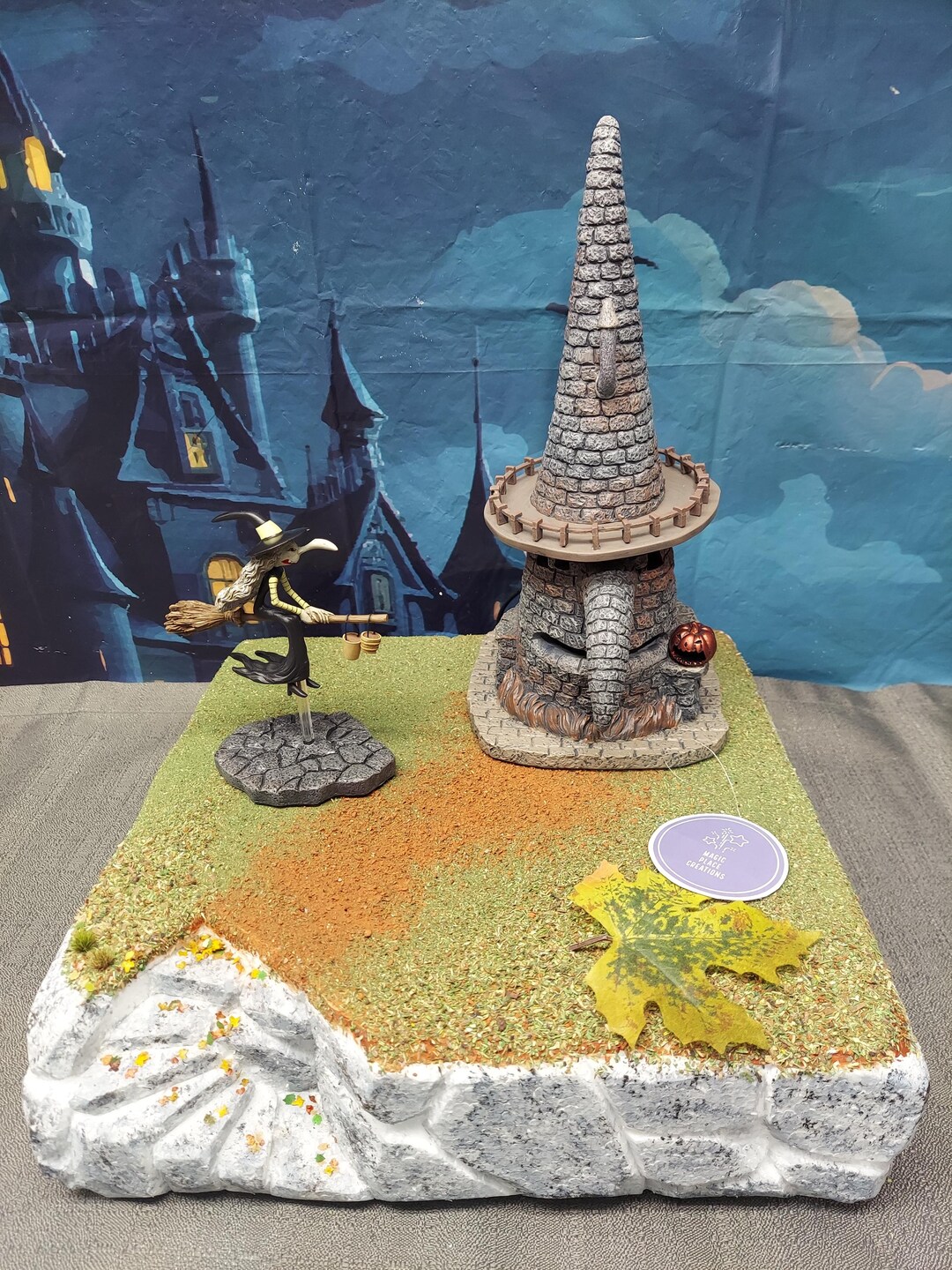 STYROFOAM Village Display Platform Halloween / Fall for Lemax ...
