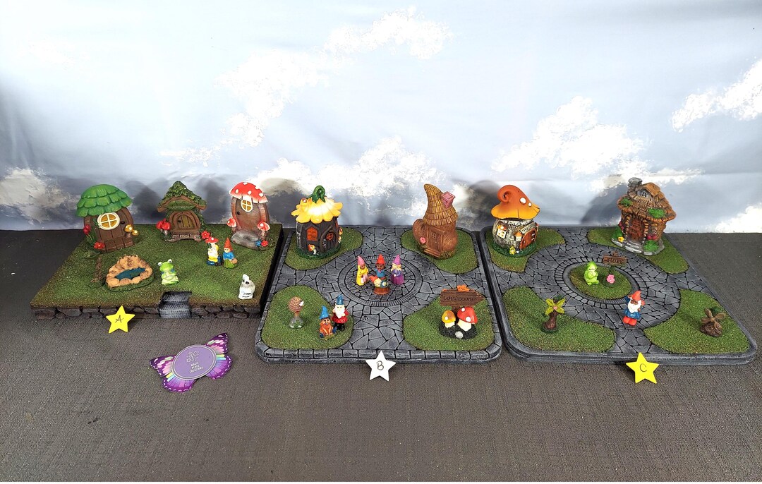 Village Display Platform Spring Summer for Lemax / Department 56 ...