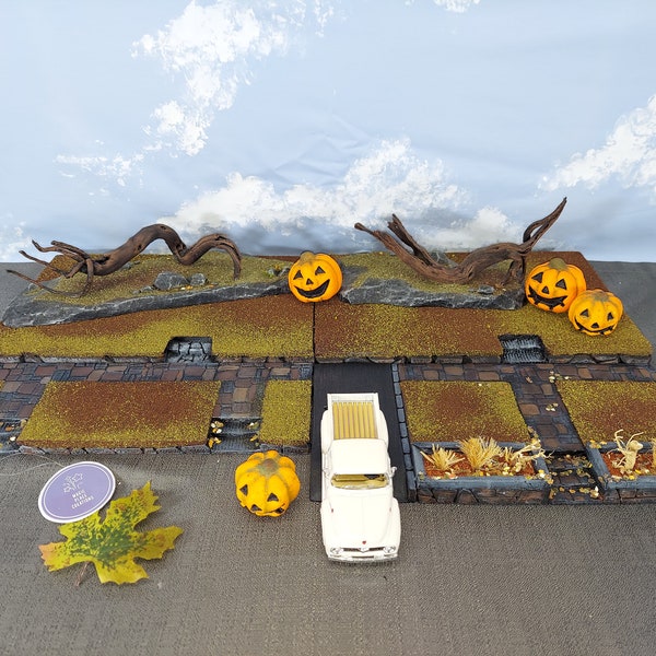 Halloween Village Display - Etsy