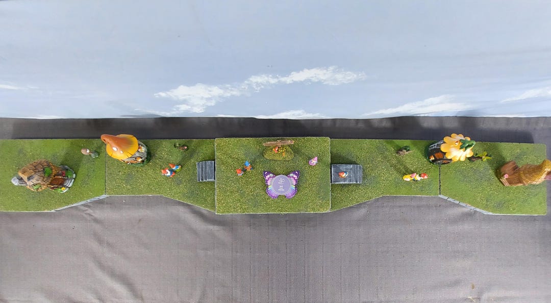 Village Display Platform Spring Summer for Lemax / Department 56 ...