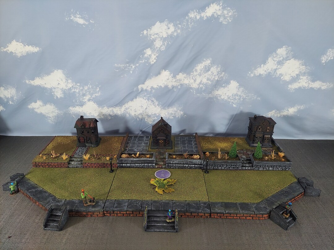 Village Display Platform Base for Lemax / Department 56 SET X 3~ Total ...