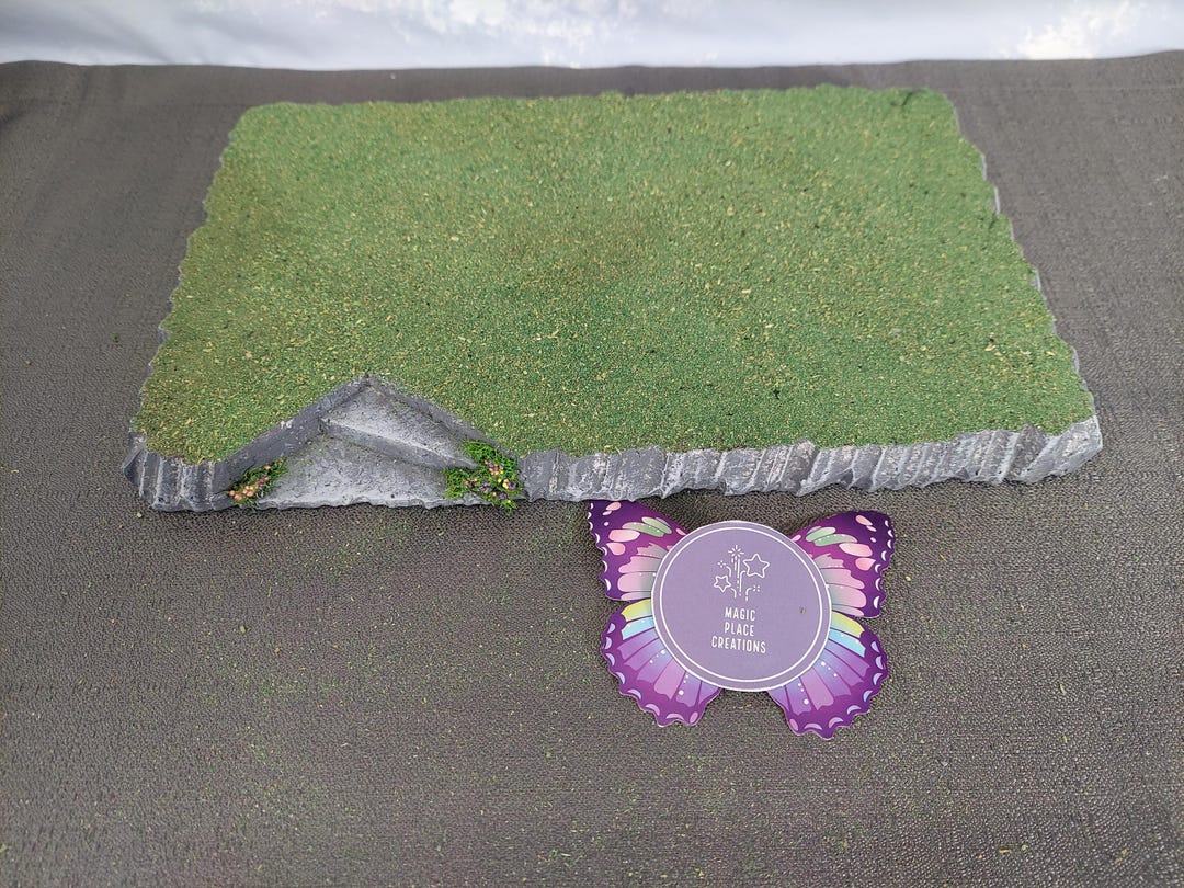 STYROFOAM Village Display Platform Spring Summer for Lemax / Department ...