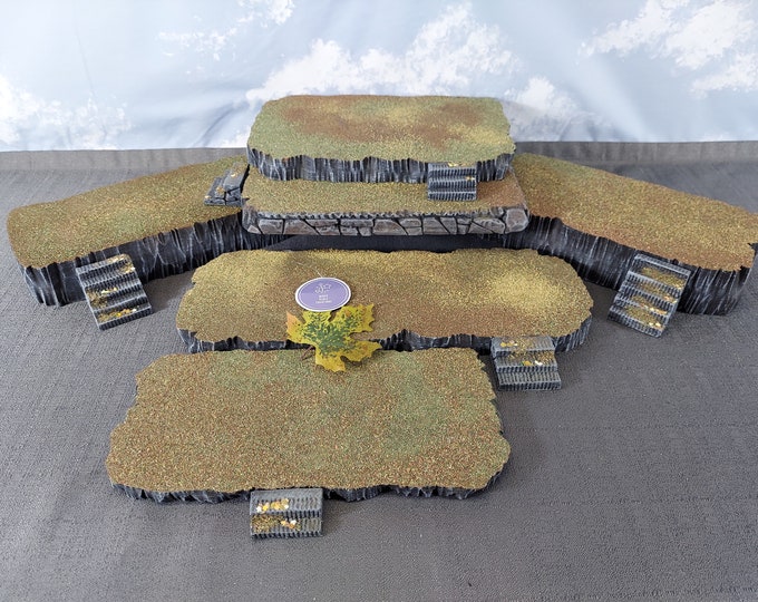 HALLOWEEN Fall Village Display Platform for Lemax / Department 56 ...