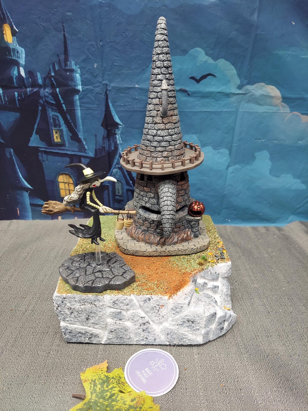 STYROFOAM Village Display Platform Halloween / Fall for Lemax ...