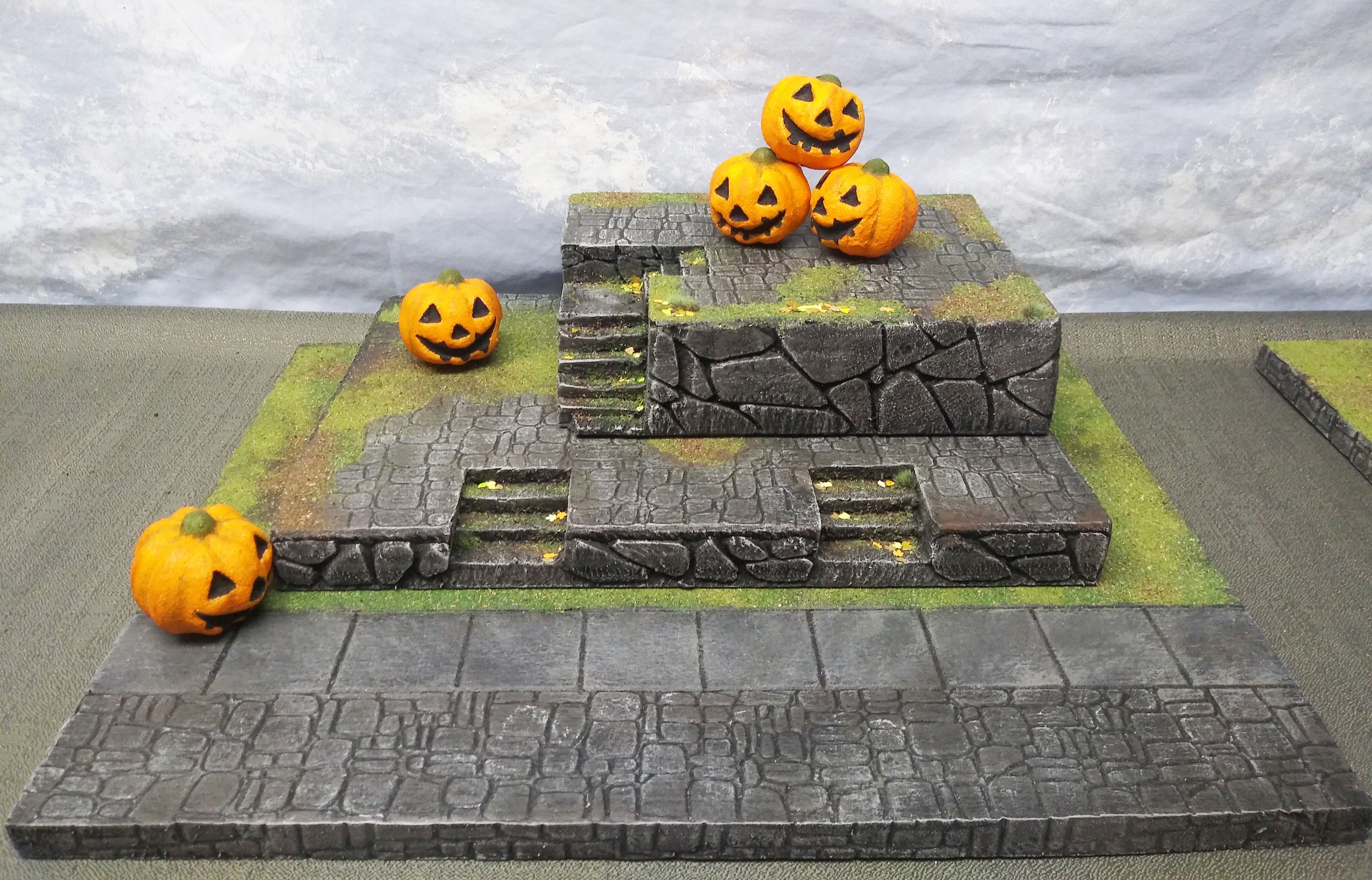 Halloween Village Display Platform Base for Lemax Spooky Town | Etsy