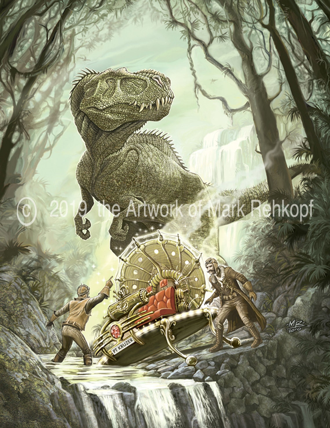 Cretaceous Conundrum Art Print Wall Decor - Etsy