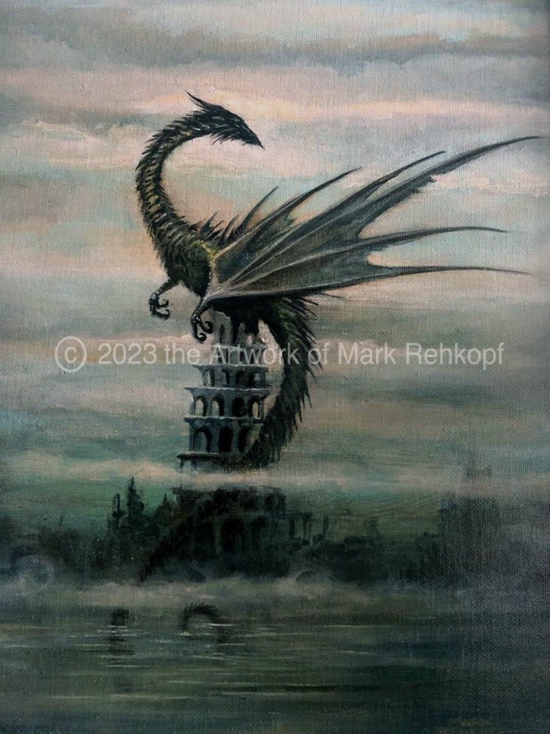 A Thing Most Vile Original Acrylic Painting - Etsy