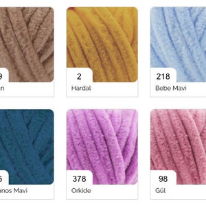 Alize Velluto VELVET BABY YARN. Perfect Yarn for Amigurumi, Baby ...