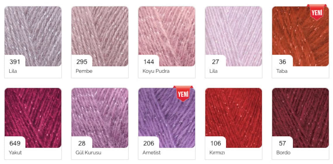 Alize Angora Gold Simli Yarn, Silvery, Wool Yarn, Acrylic Yarn ...