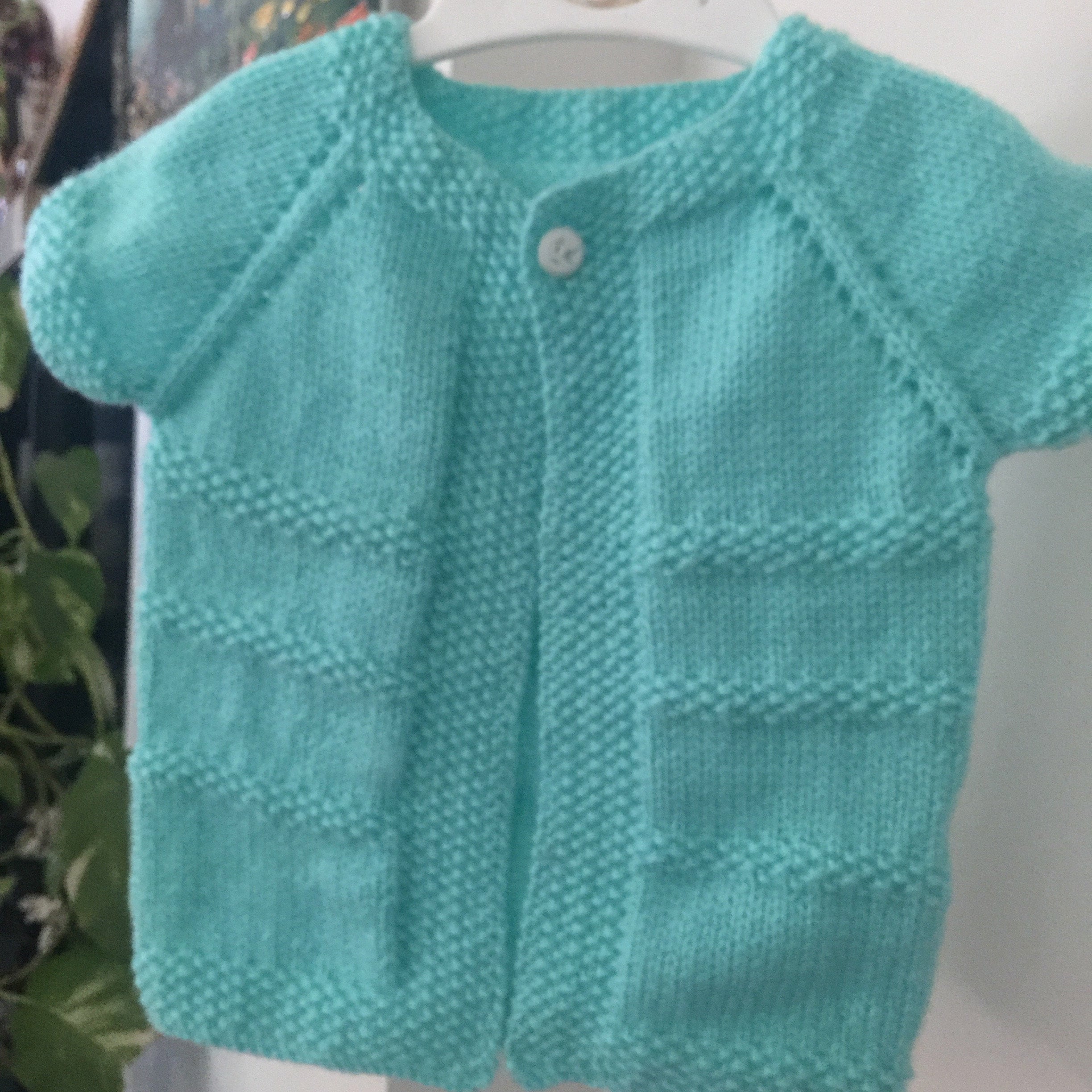 Baby Vest, Hand Knitted Baby Vest, Baby Gift, Knit for Newborn, Knitted ...