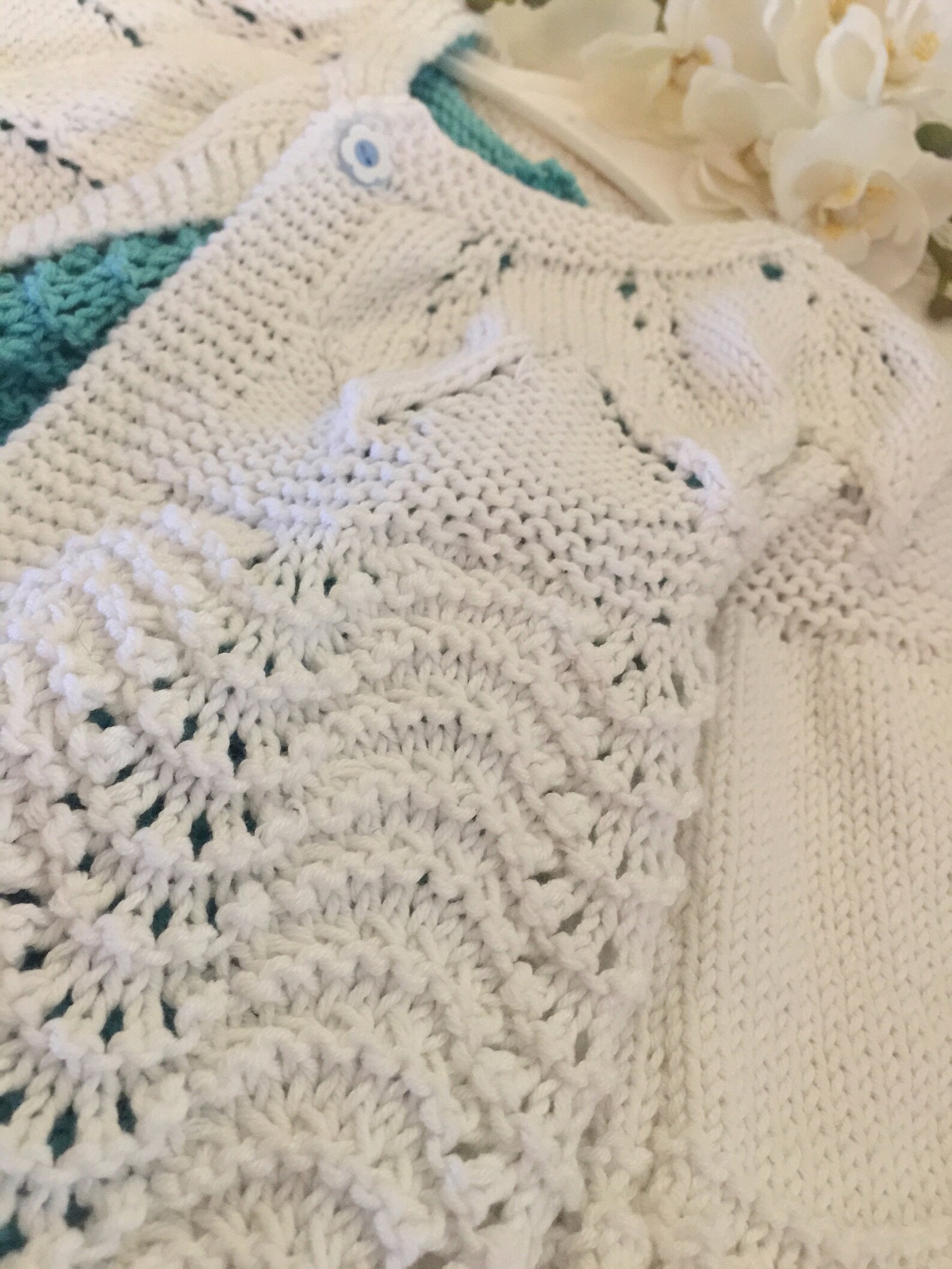 Baby Spring and Summer Jacket Hand Knit Baby Jacket Baby - Etsy