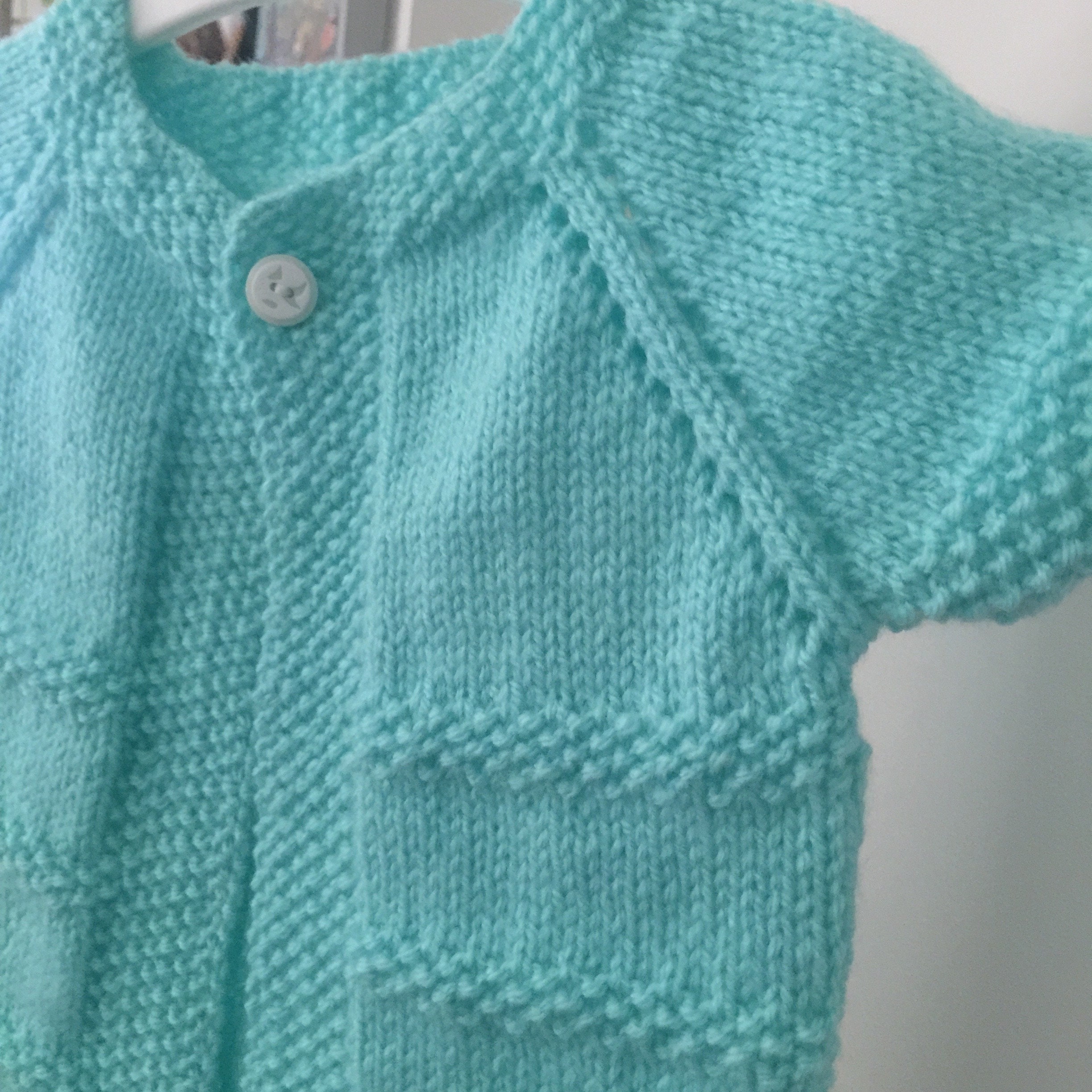 Baby Vest, Hand Knitted Baby Vest, Baby Gift, Knit for Newborn, Knitted ...
