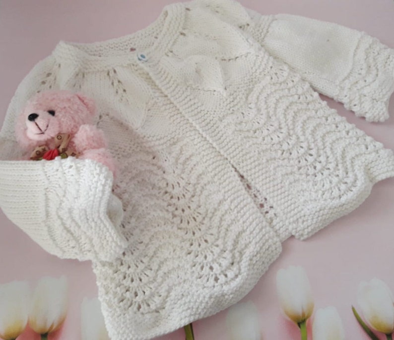 Baby Spring and Summer Jacket Hand Knit Baby Jacket Baby - Etsy