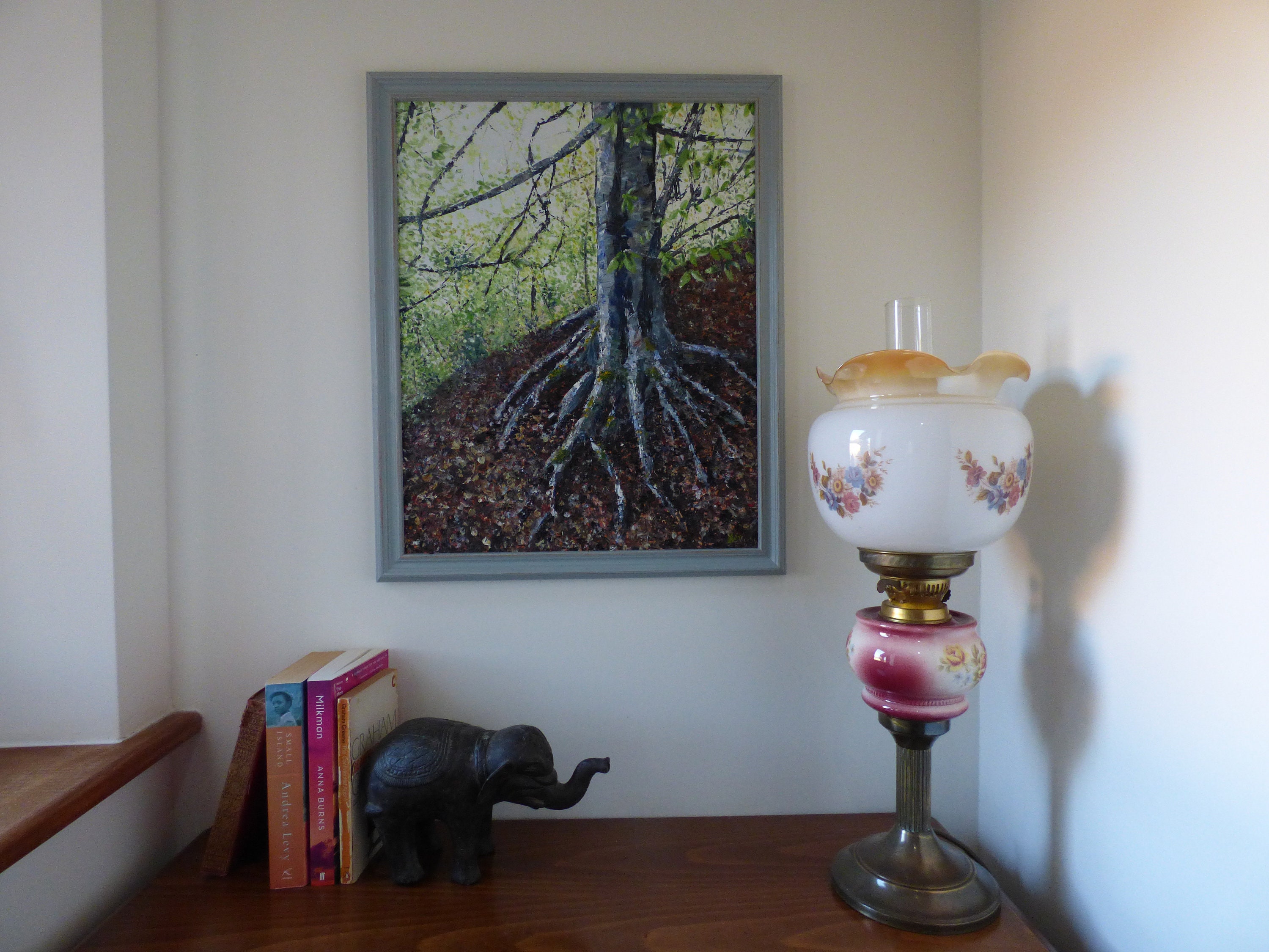 Beech Tree in Spring, Original Oil Painting by Laura Shaw, Black Hill ...