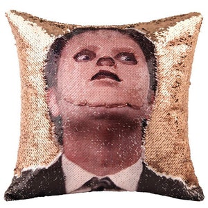 DWIGHT SCHRUTE - "the Mask" the Office Fan Sequin Pillowcase - Etsy