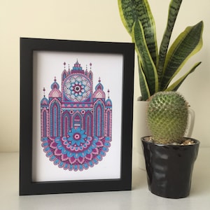 Mandala Building Prints - Artwork Prints - Hand Drawing- Wall ...