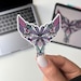 Tail Zentangle Sticker - Waterproof Sticker - Cute Sticker - Etsy