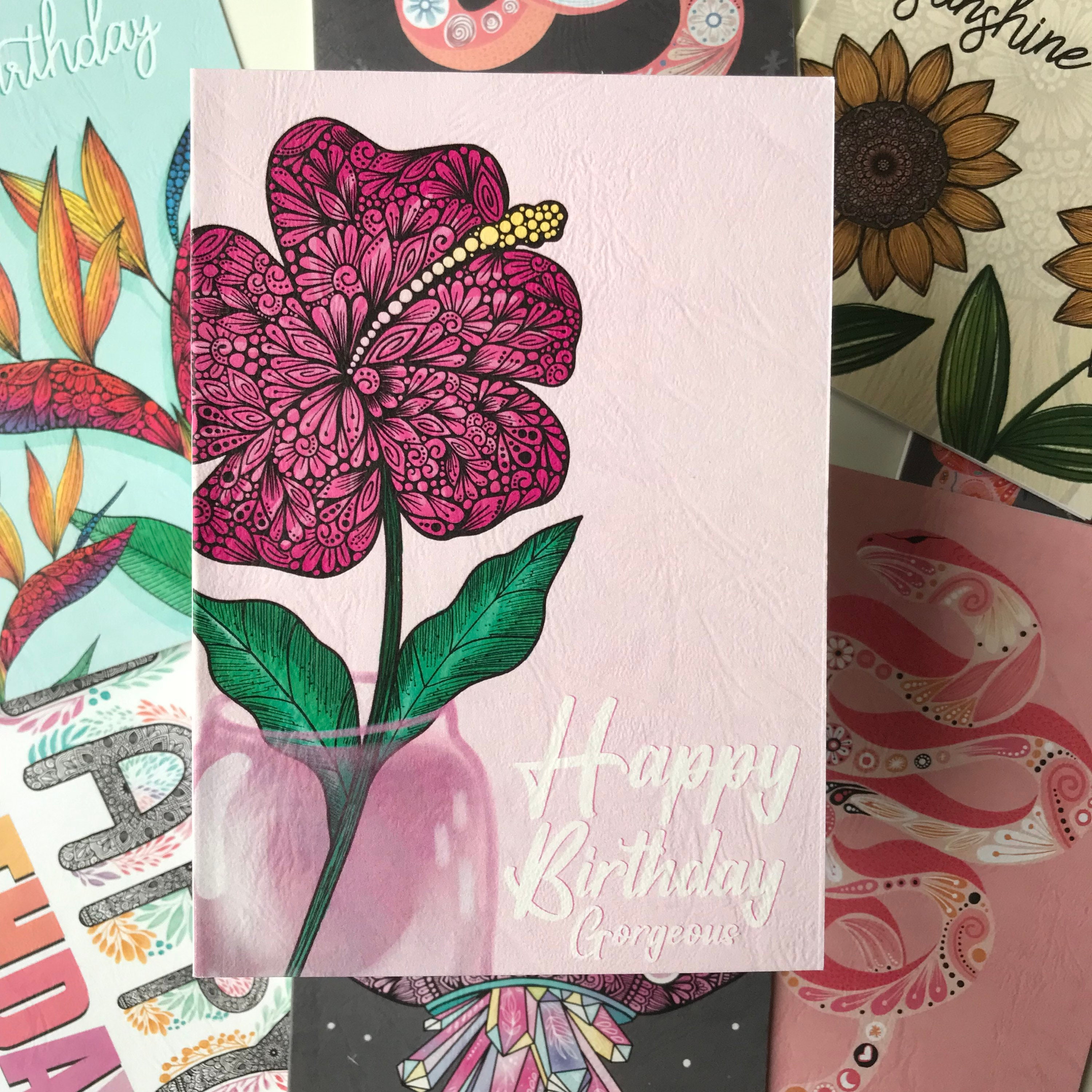 Mandala and Illustrations Greeting Cards Set of 8 - Etsy