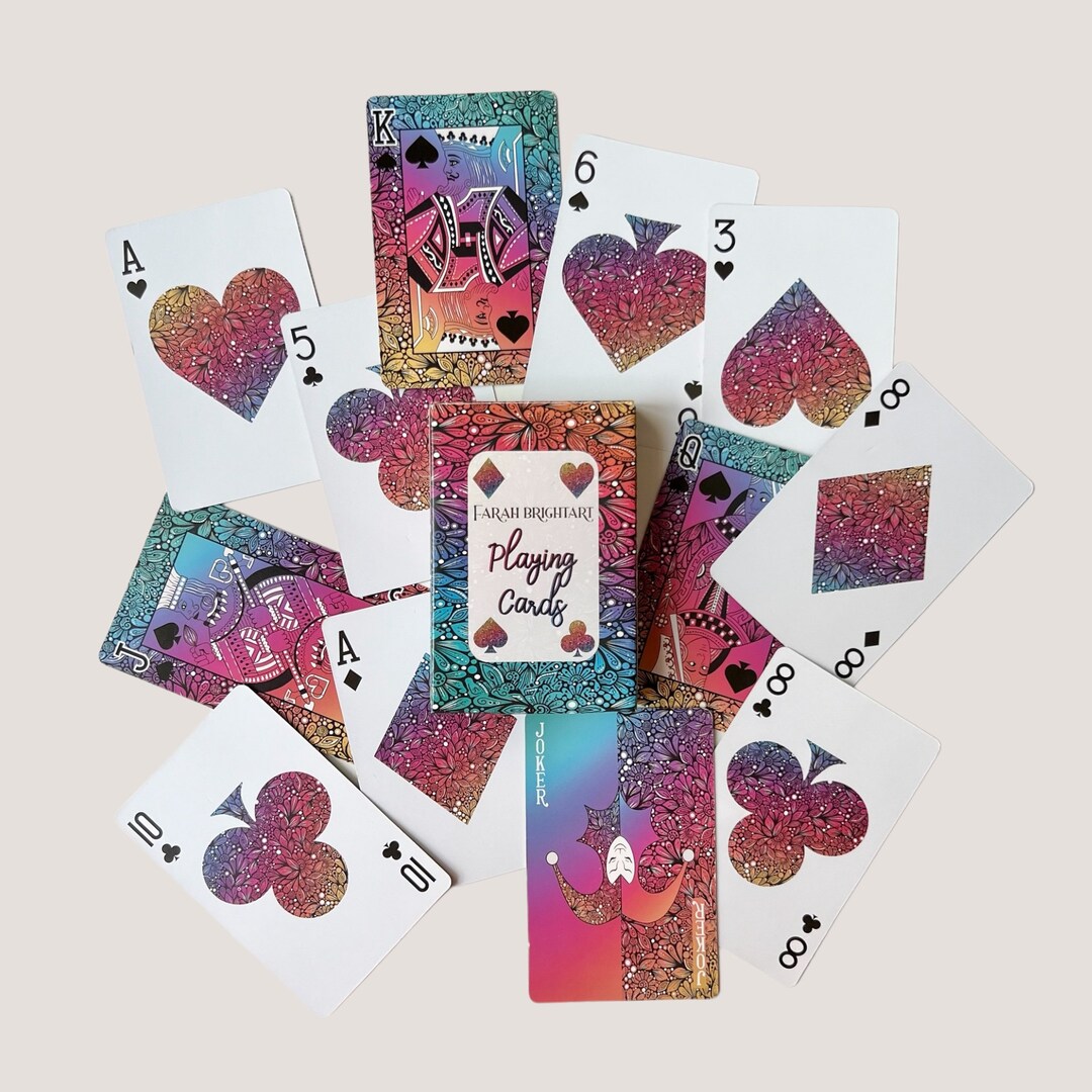 FBA Zentangle Playing Cards - Etsy