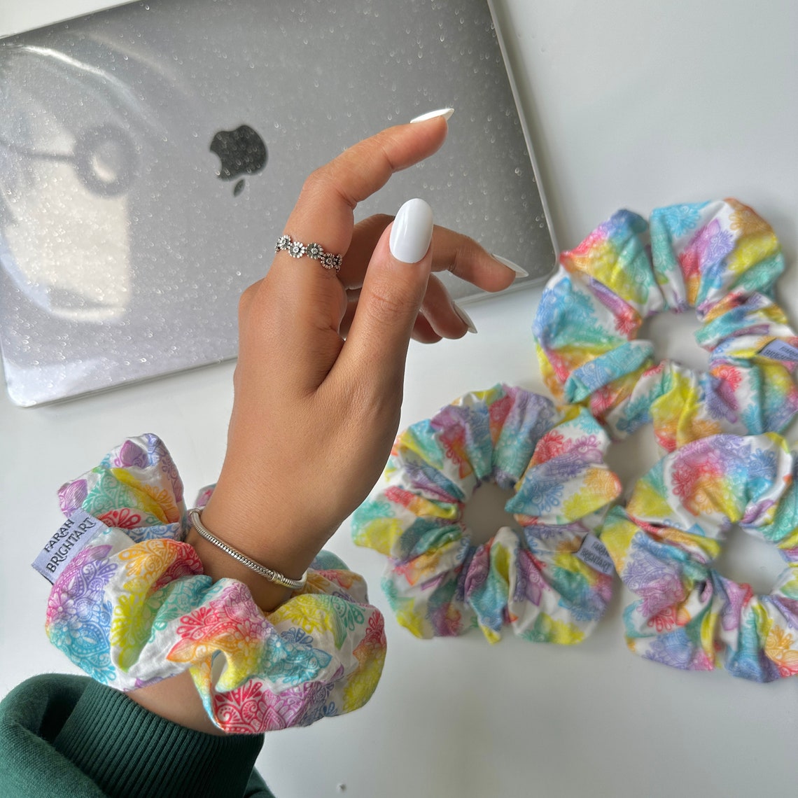 FBA Scrunchies Set of 3 - 100% Cotton Scrunchies - Etsy