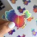 China Map Holographic Stickers Map Sticker Holographic Sticker Colorful ...