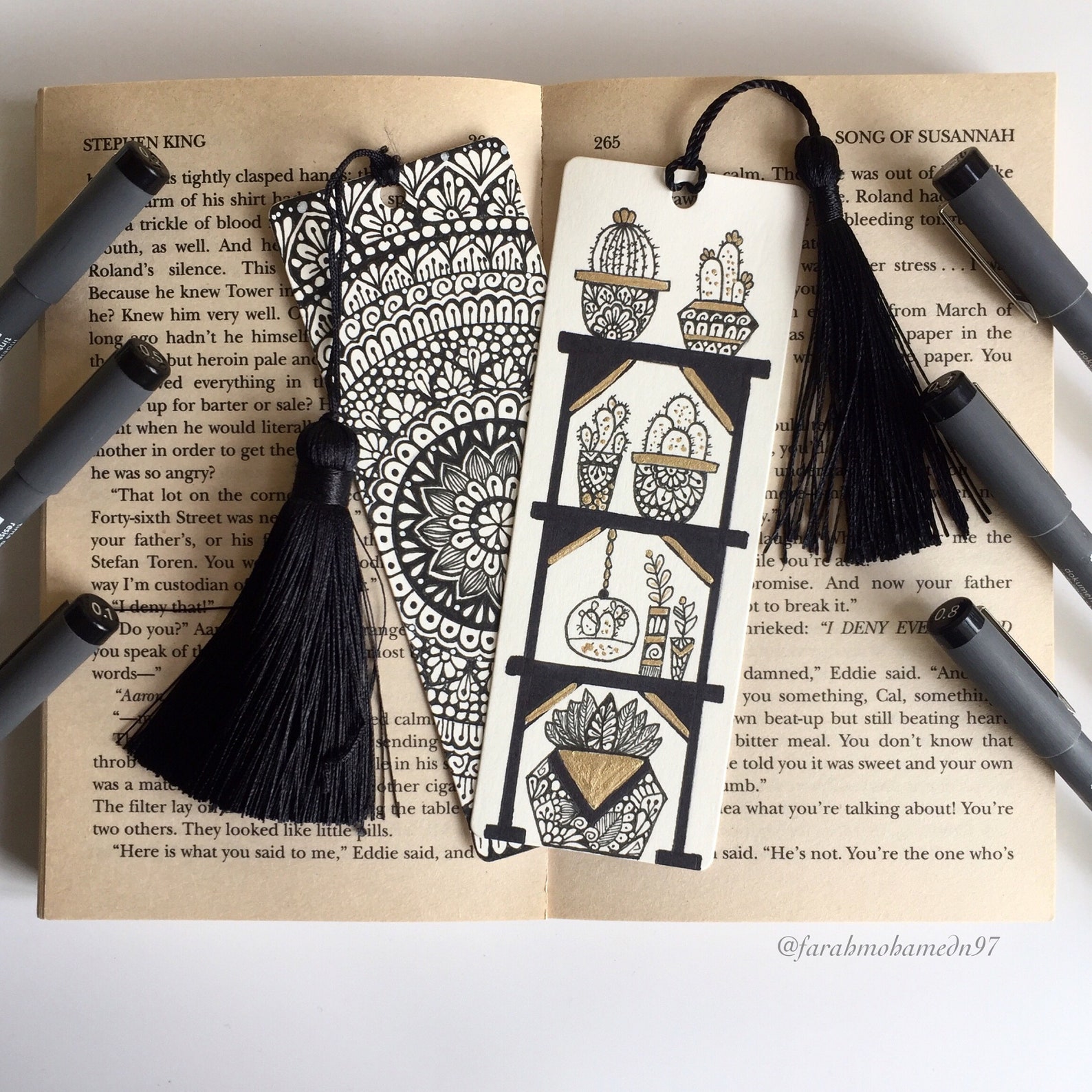 Buy Custom Mandala Bookmark Online in India - Etsy