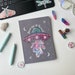 Zentangle UFO Notebook - Cute Notebook - Zentangle Notebook - Cute ...
