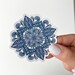 Blue Shades Mandala Magnet - Etsy
