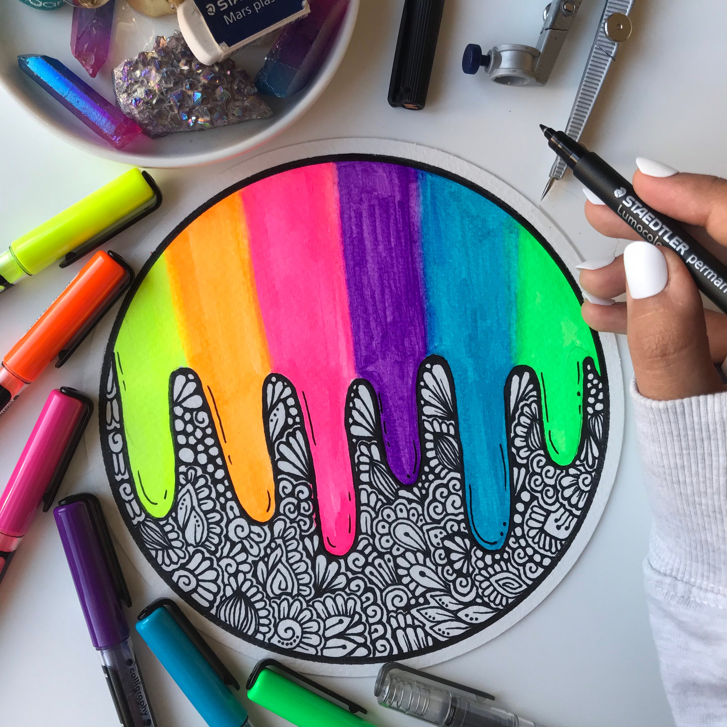 Cool Designs To Draw With Markers