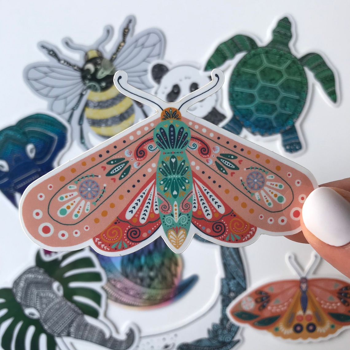 9 Animal stickers pack waterproof stickers pack stickers | Etsy