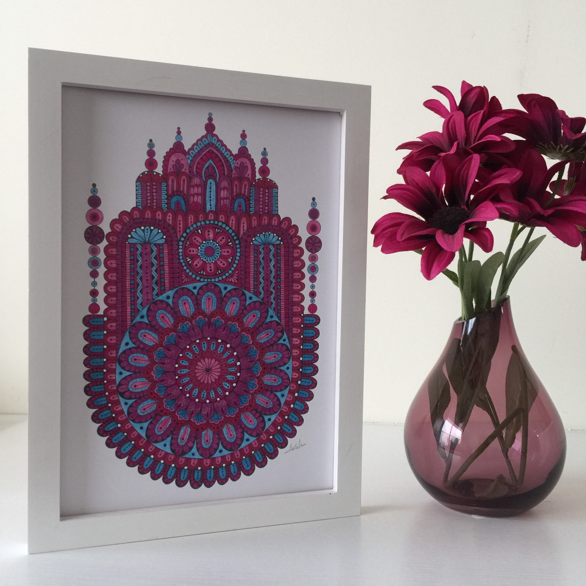 Mandala Building Prints Artwork Prints Hand Drawing Wall - Etsy