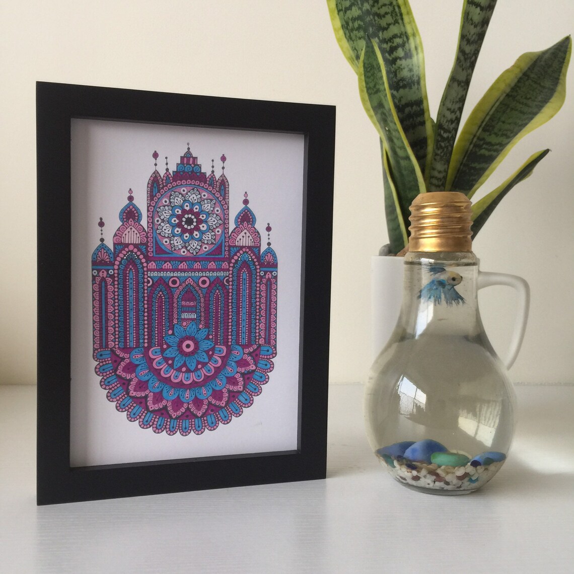 Mandala building prints artwork prints hand drawing wall | Etsy