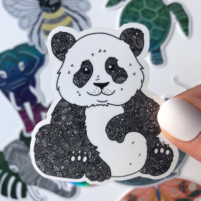 9 Animal Stickers Pack Waterproof Stickers Pack Stickers | Etsy