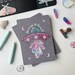 Zentangle UFO Notebook Cute Notebook Zentangle Notebook Cute Stationary ...