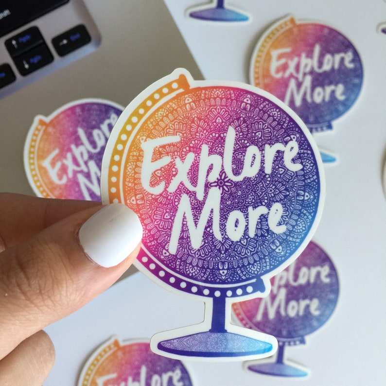 Explore more sticker colorful sticker rainbow color | Etsy