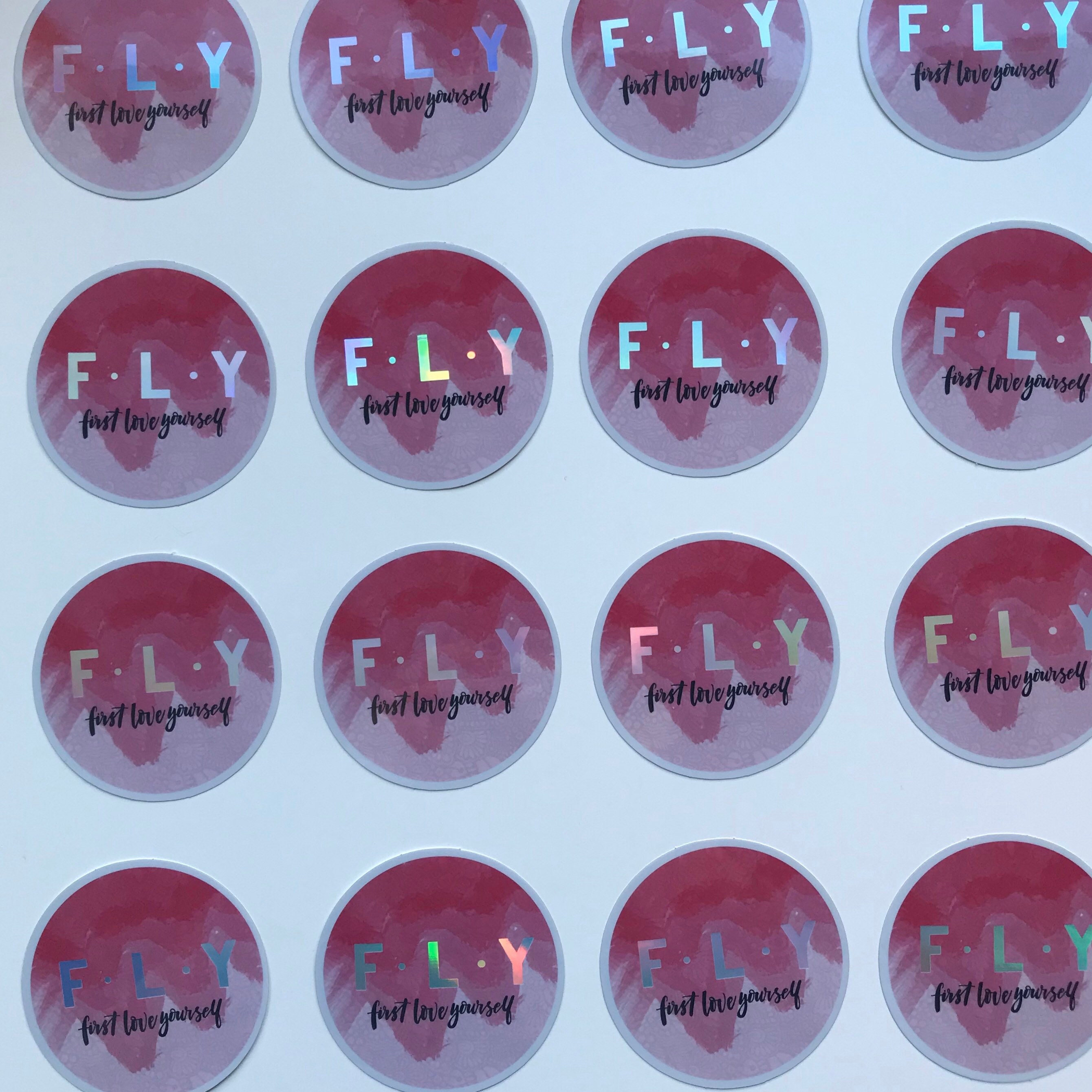 Love your self stickers waterproof stickers zentangle | Etsy