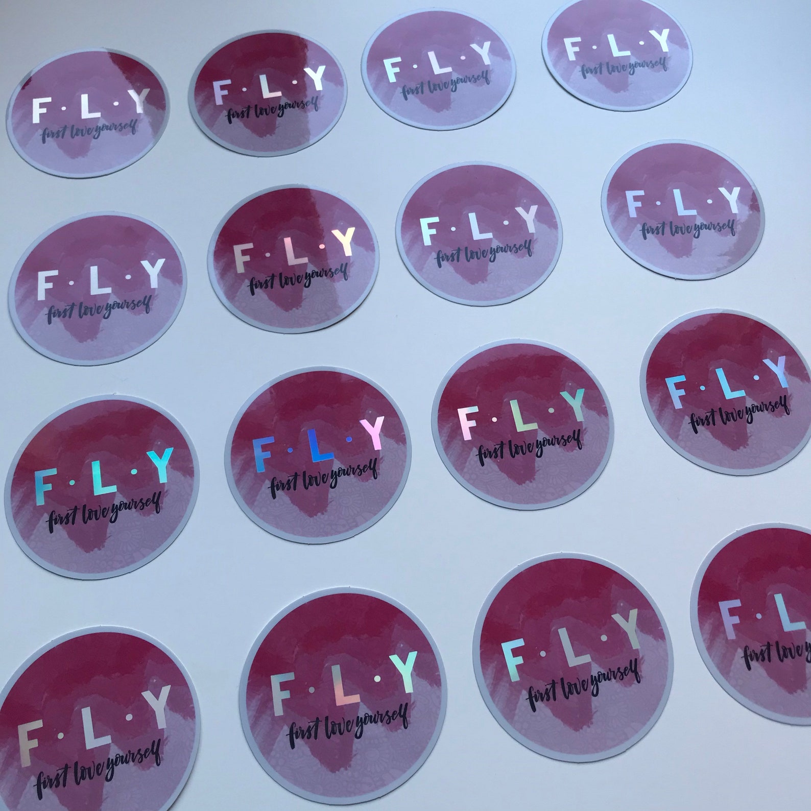 Love your self stickers waterproof stickers zentangle | Etsy