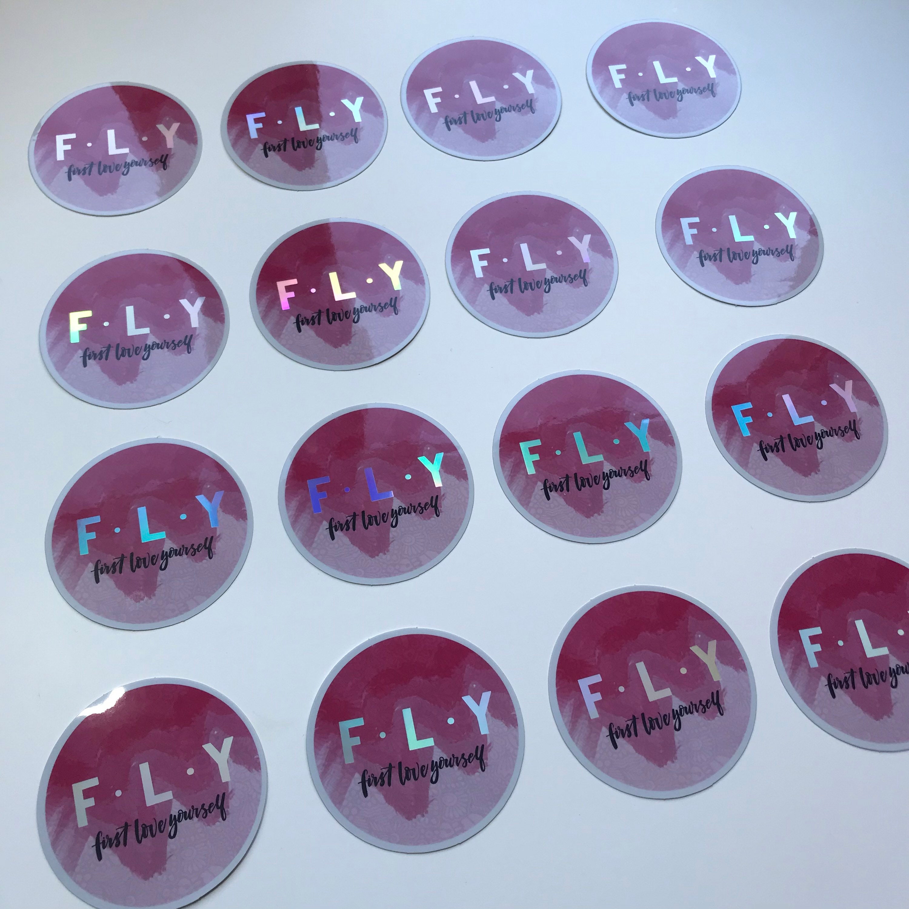 Love Your Self Stickers Waterproof Stickers Zentangle - Etsy