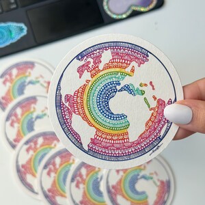 Mandala Coaster Set of 3 (you Can Customize the Set ) - Etsy