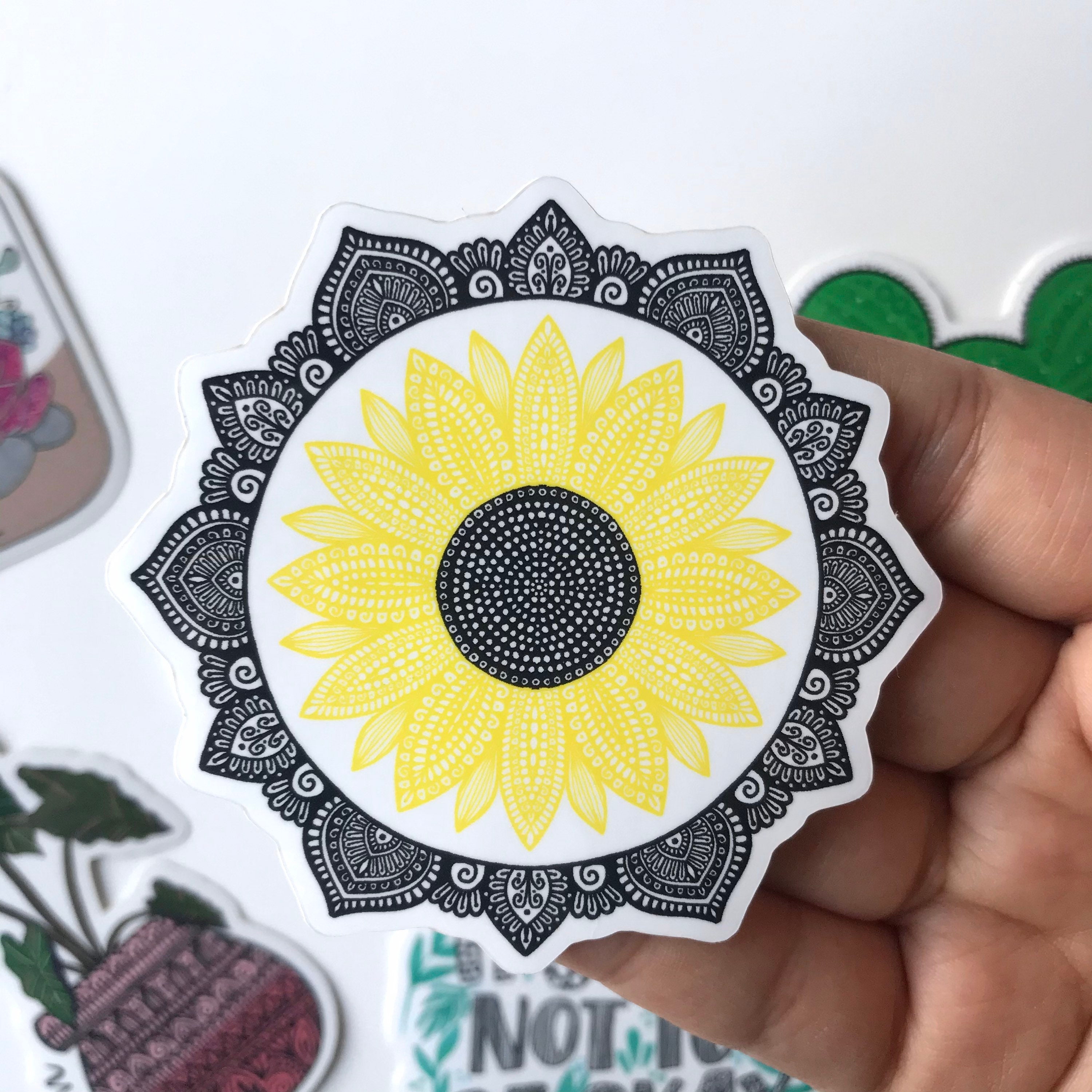 6 Plant Stickers Pack Waterproof Stickers Vinyl Stickers | Etsy