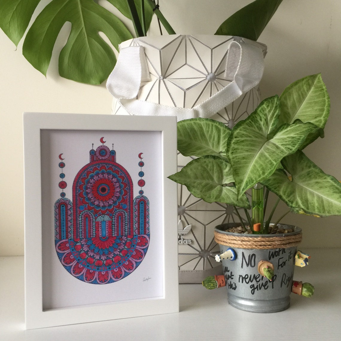 Mandala Building Prints Artwork Prints Hand Drawing Wall | Etsy