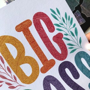 Big Boss Mandala Print - Etsy