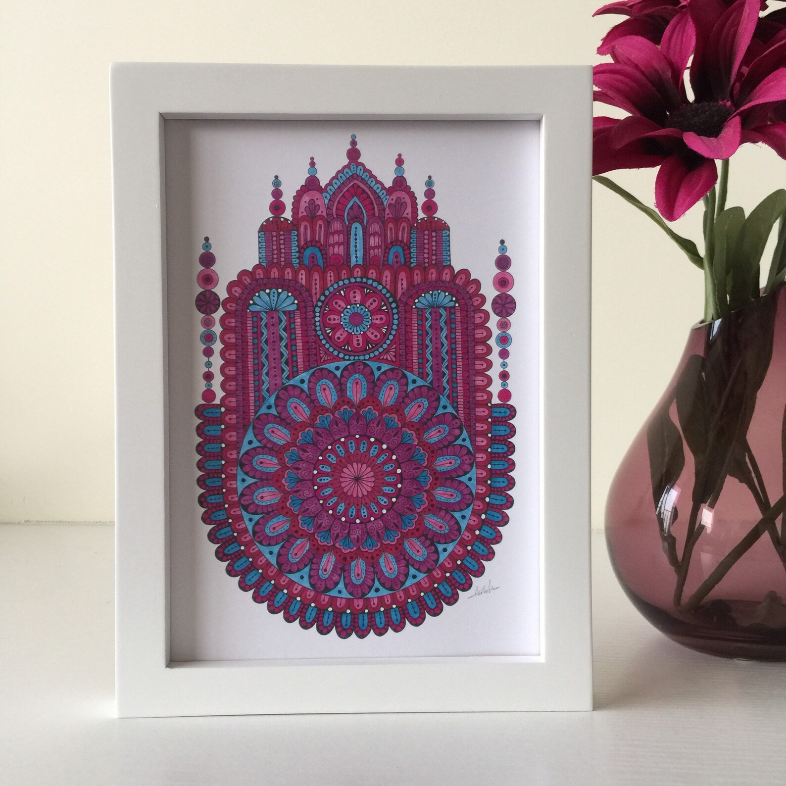Mandala Building Prints Artwork Prints Hand Drawing Wall - Etsy