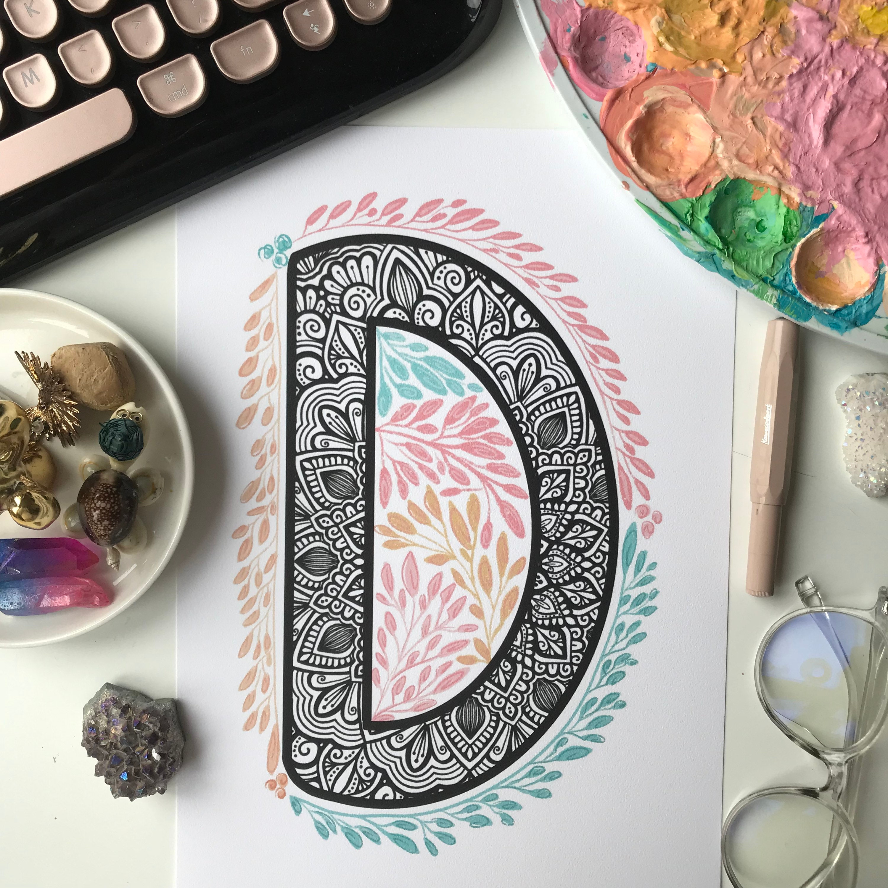 Easy Doodle Art Letters