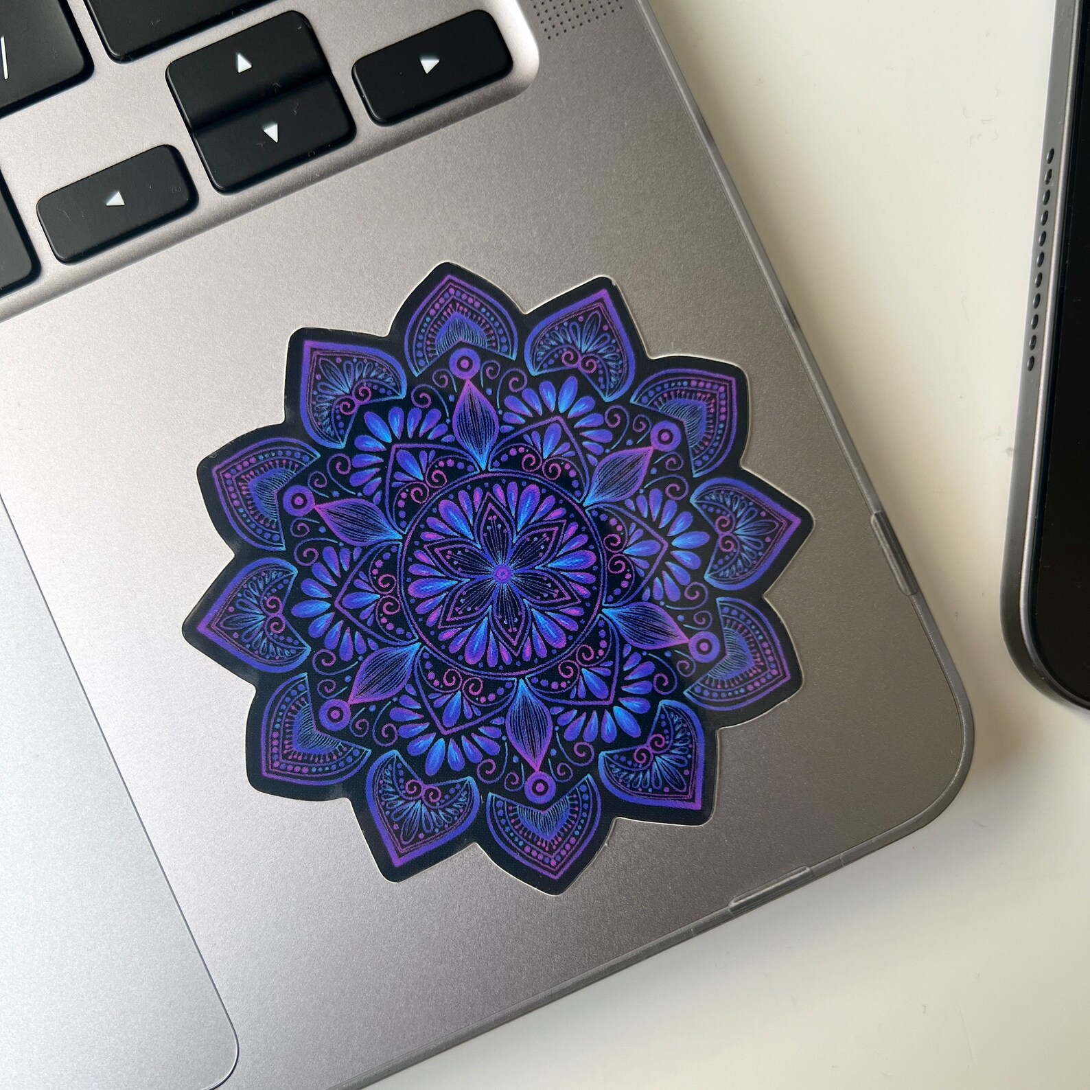 Night Sky Mandala Sticker – Waterproof Vinyl Decal - Etsy