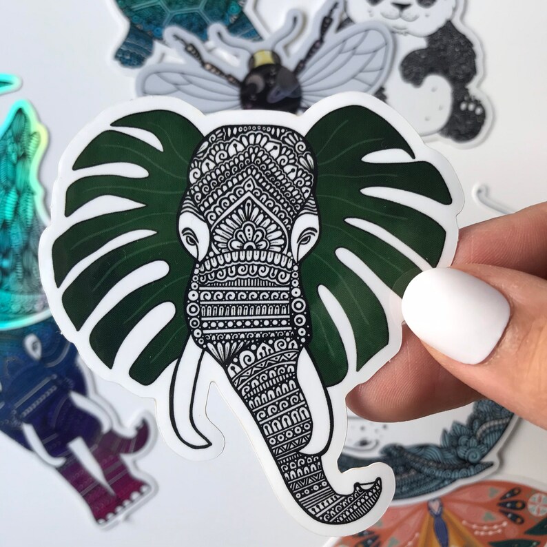 9 Animal Stickers Pack Waterproof Stickers Pack Stickers | Etsy