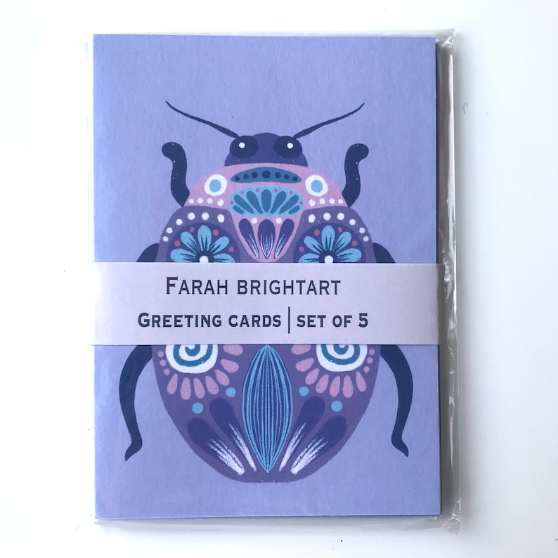 Cute Insects Greeting Cards - Etsy