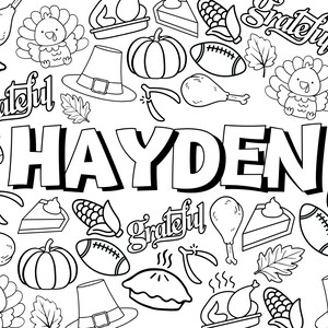 Personalized Holiday Coloring Page Bundle Holiday Coloring - Etsy