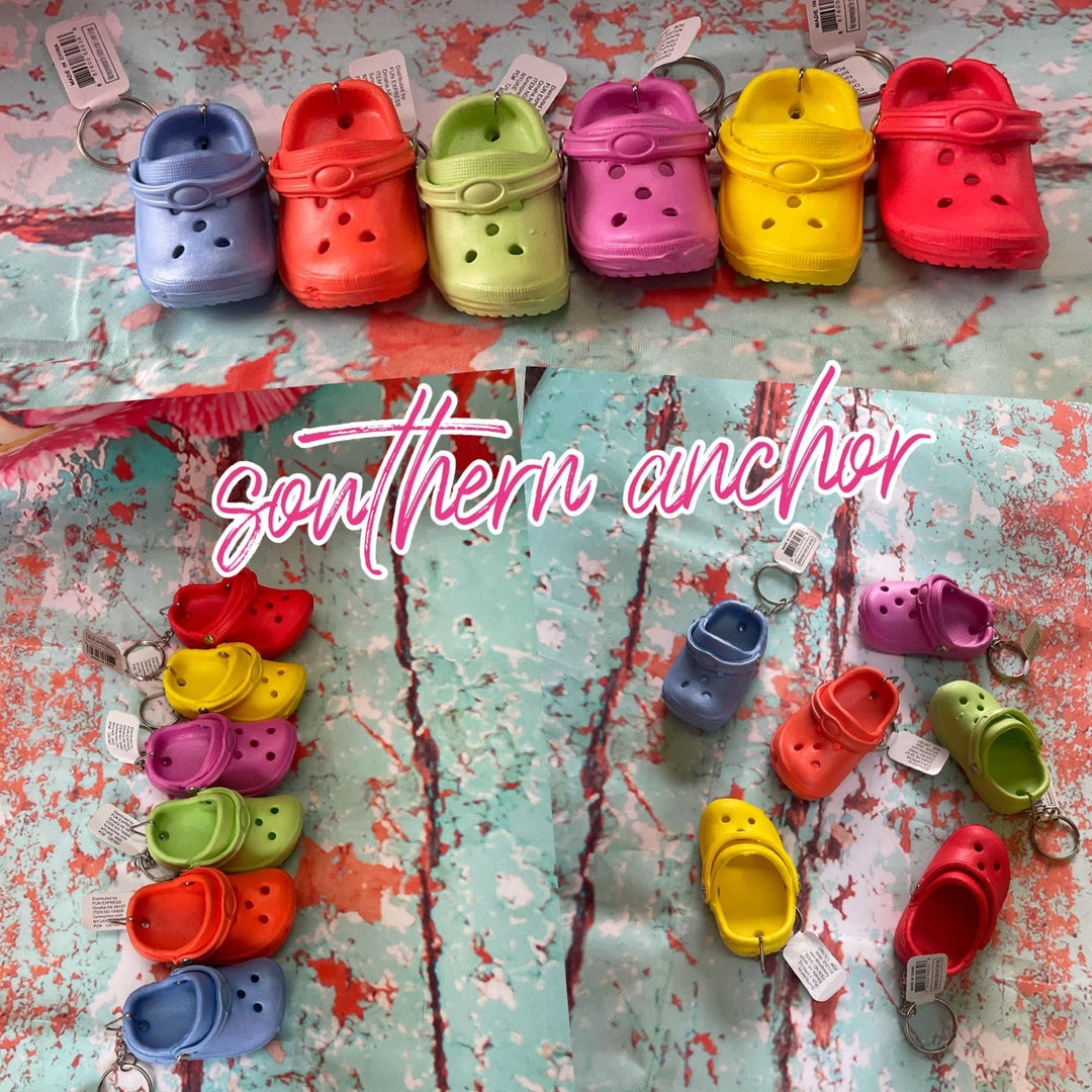 Croc Shoe Keychain - Etsy